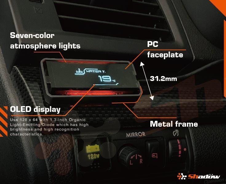 OBDII Digital Meter 2 PLUS| In-Stock & Ready to Ship – Shadow